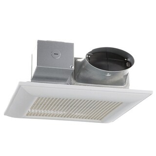 WhisperValue DC Ventilation Fan - white - 17"D x 14.48"W x 7"H - Bed ...