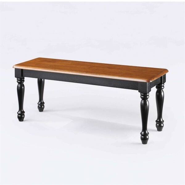 Farmhouse Solid Wood Bench (Set of 1) - Bed Bath & Beyond - 37165254
