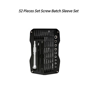 52 Pieces Set Screw Batch Sleeve Set ,Hand Tool Set - Bed Bath & Beyond ...