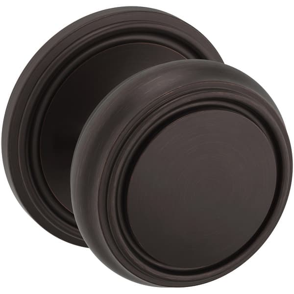 Baldwin 5068 Series Non-Turning One-Sided Dummy Door Knob with Round - Bed Bath & Beyond - 33782352