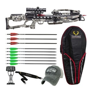 TenPoint Viper S400 Crossbow (Alpine Camo) Essentials Bundle - Bed Bath ...