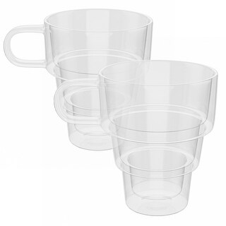Elle Decor Double Wall Insulated Coffee Mugs Set of 2 - Bed Bath ...