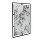 Tui 32 Inch Accent Wall Mirror, Antique Style Rectangular Black Metal ...