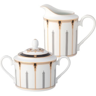 Empire Gold Sugar & Creamer Set - Bed Bath & Beyond - 43216455