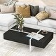 Modern Cocktail Table Rectangle Coffe Table Sofa Table for Living Room ...