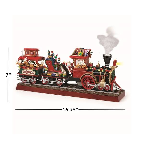 16.75" Animated Santa's Express - Bed Bath & Beyond - 39047055