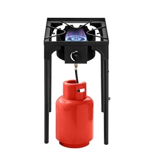 High Pressure Propane Gas Cooker,Portable Single Burner 75000 BTU Stove ...