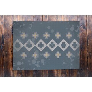 RIP BLUE Outdoor Mat By Kavka Designs - Bed Bath & Beyond - 34350397