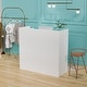 Modern Reception Desk Front Desk Counter with Lockable Drawers and ...