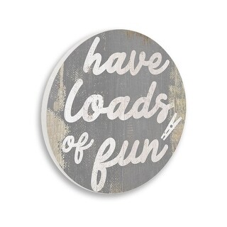 Stupell Have Loads of Fun Vintage Laundry Cleaning Sign, 12 x 12 ...