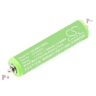 Battery for Braun 190S-1 Series 1 350CC MG5090 1775 5610 10B 67030368 ...