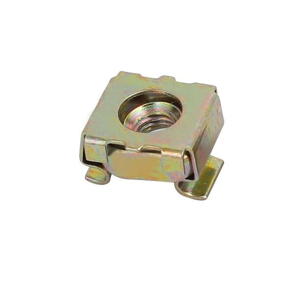 20pcs M5 Carbon Steel Captive Cage Nut for Server Shelf Cabinet - Brass ...