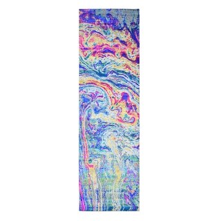 Shahbanu Rugs Colorful Sari Silk with Textured Wool The Lava Design ...