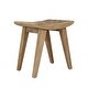 Jaime Natural Coconut Shell Stool by East at Main - Bed Bath & Beyond ...