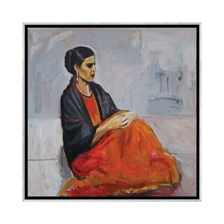 iCanvas "Frida Alone" by Arun Prem Framed - Bed Bath & Beyond - 37661830