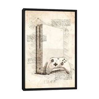 iCanvas "Xbox One S" by Cornel Vlad Framed Canvas Print - Bed Bath ...