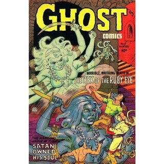 Ghost Comics No 5 Pulp Book Cover Poster Print (18 X 24) - Bed Bath ...