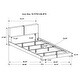 Conner Contemporary Leatherette Upholstered Panel Bed - Bed Bath ...