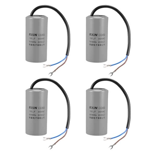 150uf Motor Star Capacitor 150mfd AC 450V for 50/60Hz AC Motor 4Pcs ...