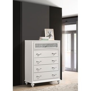 Randall White 5-drawers Chest - Bed Bath & Beyond - 43695788