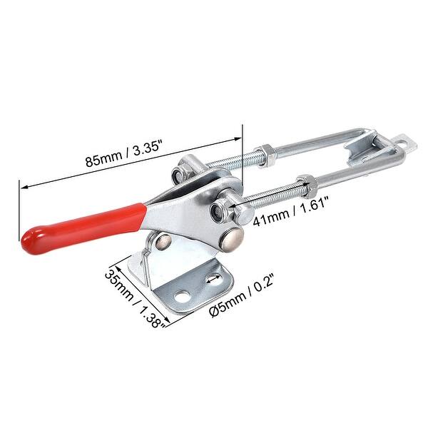 496lbs Smoker Toggle Pull Latch U Bolt Vertical Quick Release Clamp ...