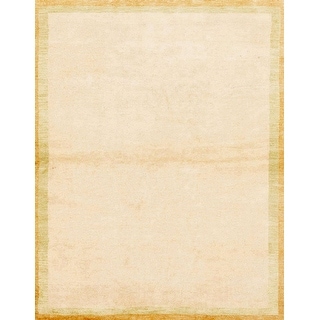 Ahgly Company Machine Washable Abstract Yellow Area Rugs - Bed Bath ...