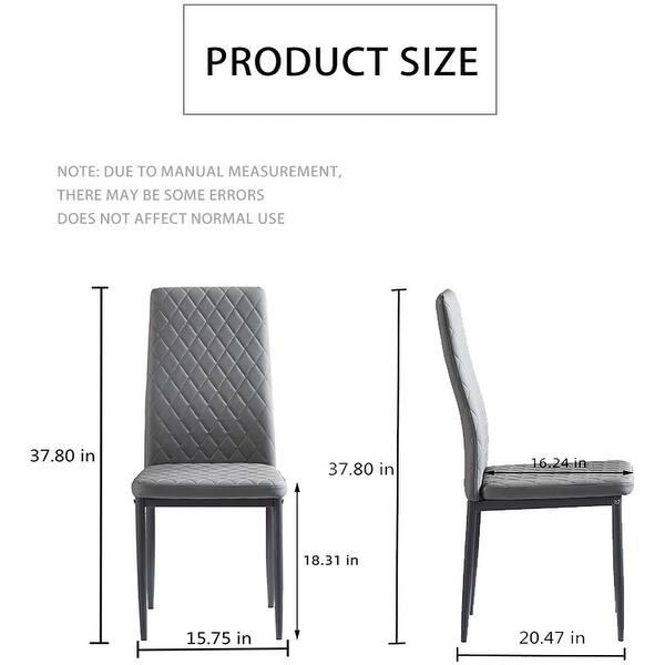 Modern Dining Chairs Set of 4 for Restaurant and Living Room - Bed Bath ...