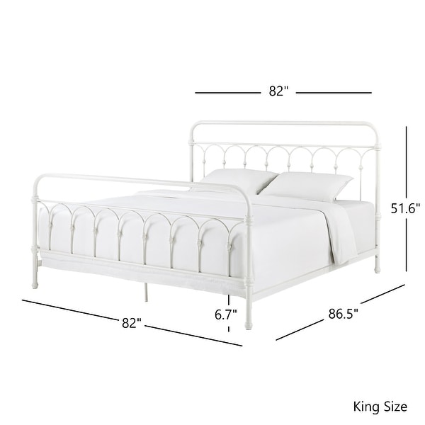 Mercer Casted Knot Metal Bed by iNSPIRE Q Classic On Sale Bed Bath Beyond 12925221