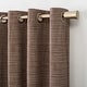 Sun Zero Kline Burlap Weave Thermal Extreme Total Blackout Grommet ...