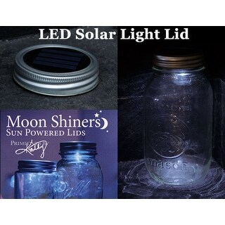 Moon Shiner Solar Lid - Grey - Bed Bath & Beyond - 20704650