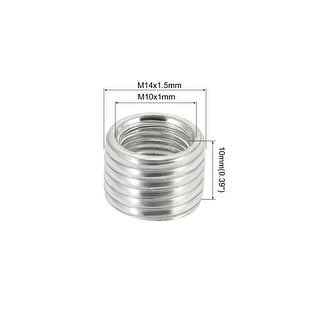 6pcs M10/M12 to M6/M8/M10 Male Threaded Reducer Screw Fitting Adapter ...