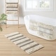INK+IVY Asher Woven Texture Stripe Bath Rug - Bed Bath & Beyond - 35458056