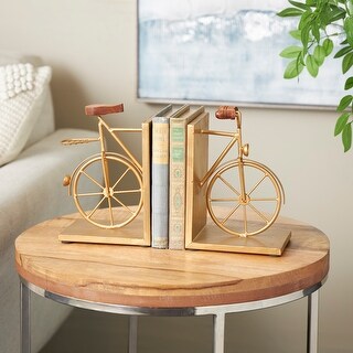 Hope Gold Metal Bookends - Bed Bath & Beyond - 39459757