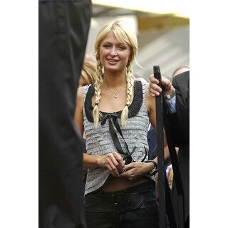 Paris Hilton At The Induction Ceremony For Star On The Hollywood Walk ...