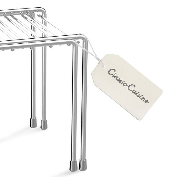 Adjustable Shelf Organizer - Expandable Storage Rack by Classic Cuisine ...