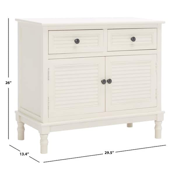 SAFAVIEH Tate 2-Drawer 2 Door Sideboard - 29.5"Wx13.4"Lx26"H - Bed Bath ...
