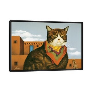 iCanvas "Santa Fe Sam" by Lowell Herrero Framed Canvas Print - Bed Bath ...