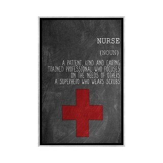 iCanvas "A Nurse" by Kimberly Allen Framed - Bed Bath & Beyond - 37675936