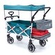 Push Pull Titanium Series Plus Folding Wagon Stroller with Canopy ...