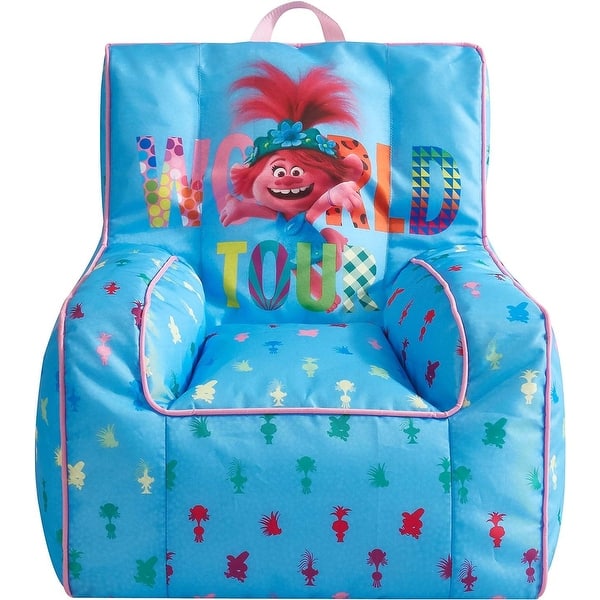 DreamWorks Trolls World Tour Kids Bean Bag Chair with Carry Handle ...