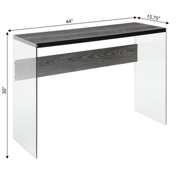 Soho Console Table, Weathered Gray - Bed Bath & Beyond - 37245822