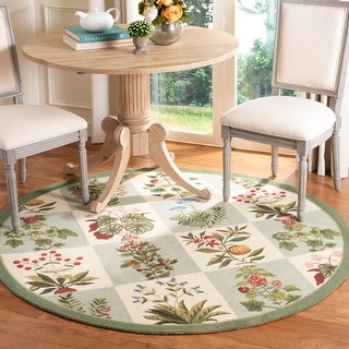 SAFAVIEH Handmade Chelsea Denisha French Country Wool Rug - Bed Bath ...