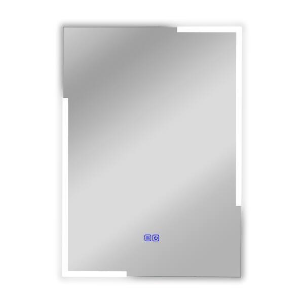 Frameless Back Lit LED Mirror - Silver - Bed Bath & Beyond - 32435039