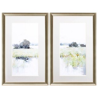 Propac Images Early in the Day Set of 2 Wall Art - Green - Bed Bath ...