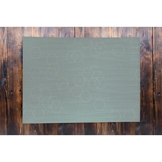 HEX BLUE Outdoor Mat By Kavka Designs - Bed Bath & Beyond - 34350359