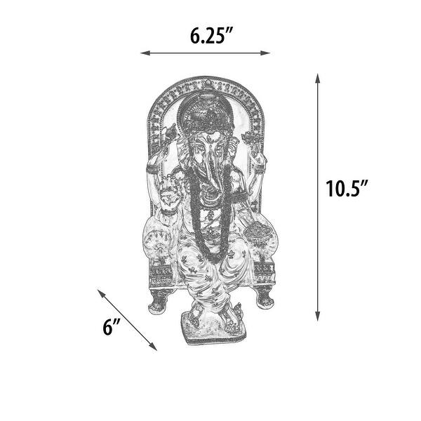 Ganesha Hindu Spiritual God Sculpture - Bed Bath & Beyond - 39164905