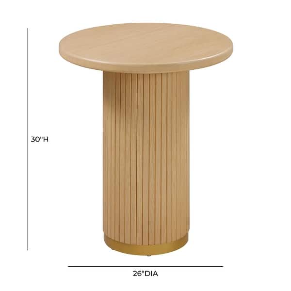 Chelsea Oak Entry Table - 26"W x 26"D x 30"H - Bed Bath & Beyond - 37533717