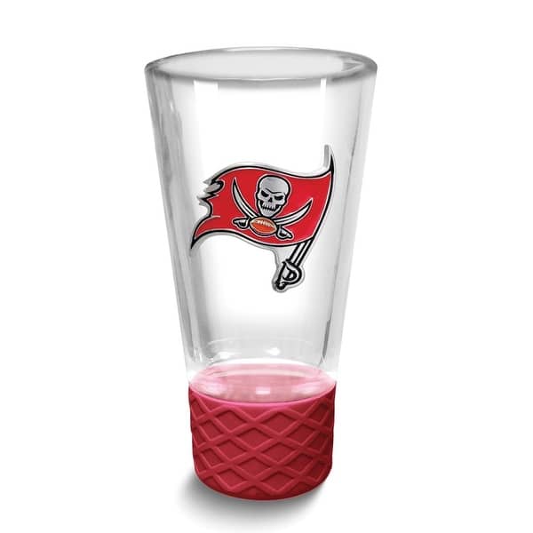 NFL Tampa Bay Buccaneers Collectors 4 Oz. Shot Glass with Silicone Base ...