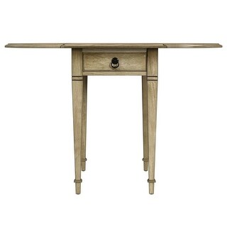 HomeRoots 28" Beige Manufactured Wood Rectangular End Table With Drawer ...