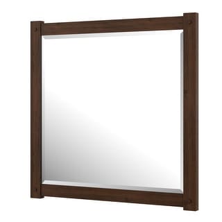 Foremost SXM3232 Shay 32" Square Beveled Framed Wall Mounted Framed ...